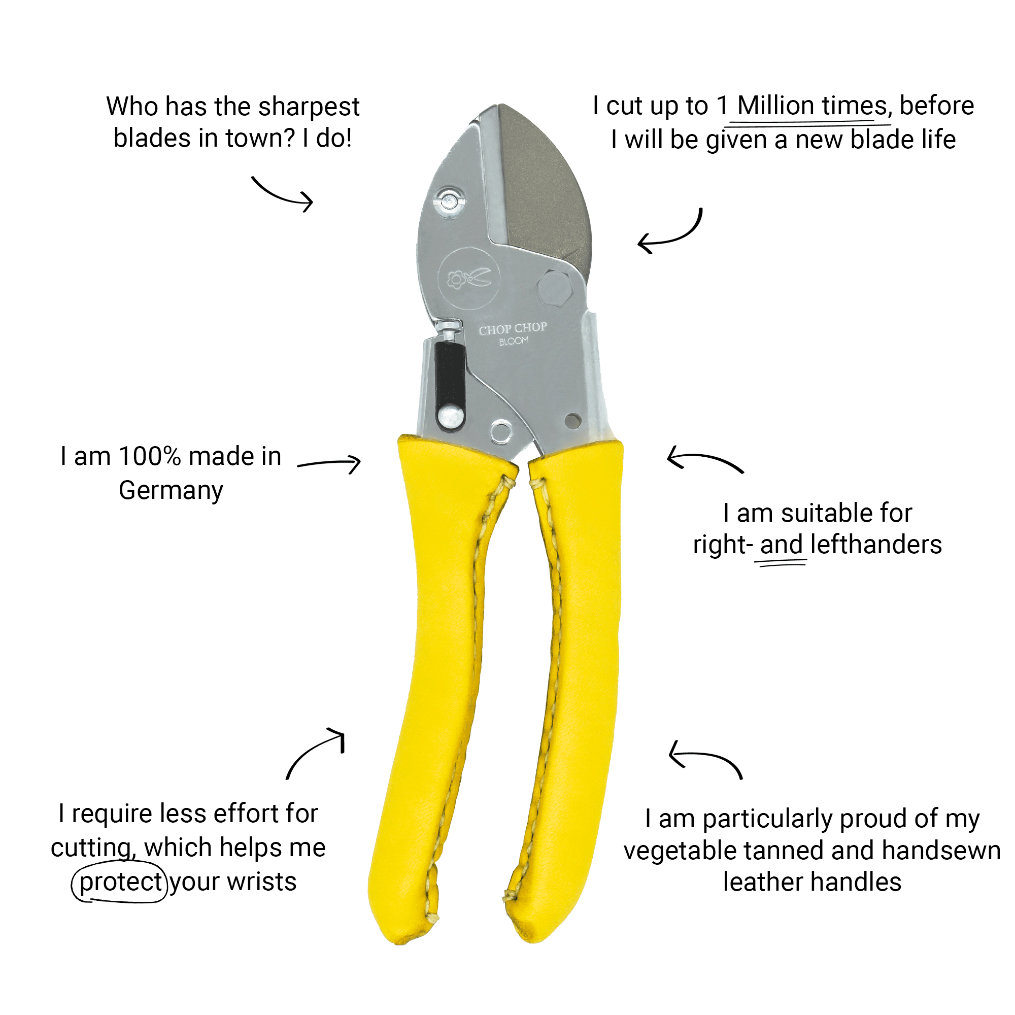 Chop Chop Boom - Garden Shears - Busy Lizzy x Jean-Pascal LA – Chop ...